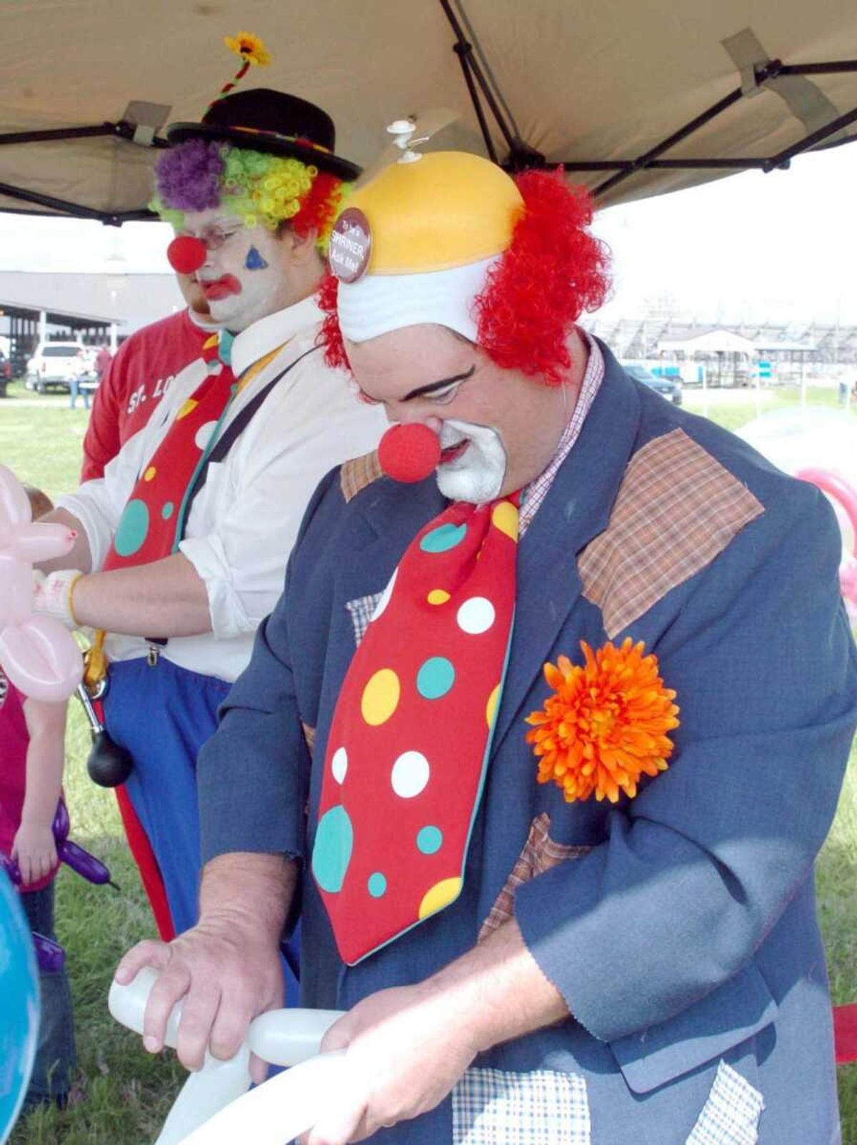 Shriners clown around to help sick children