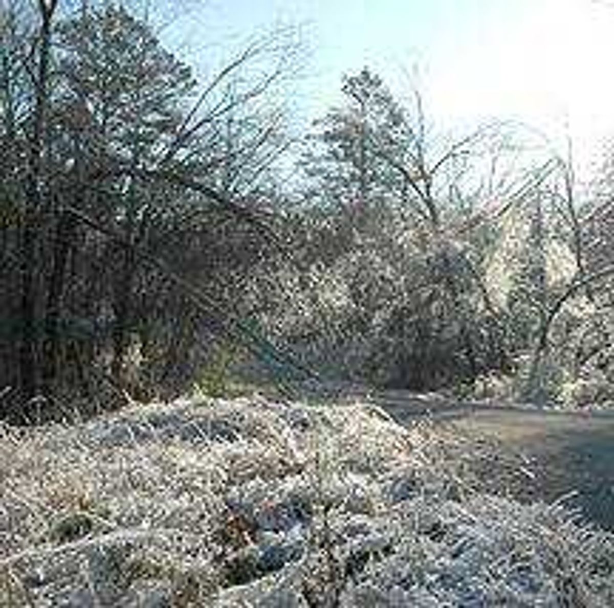 Farmington ice storm, five days later
