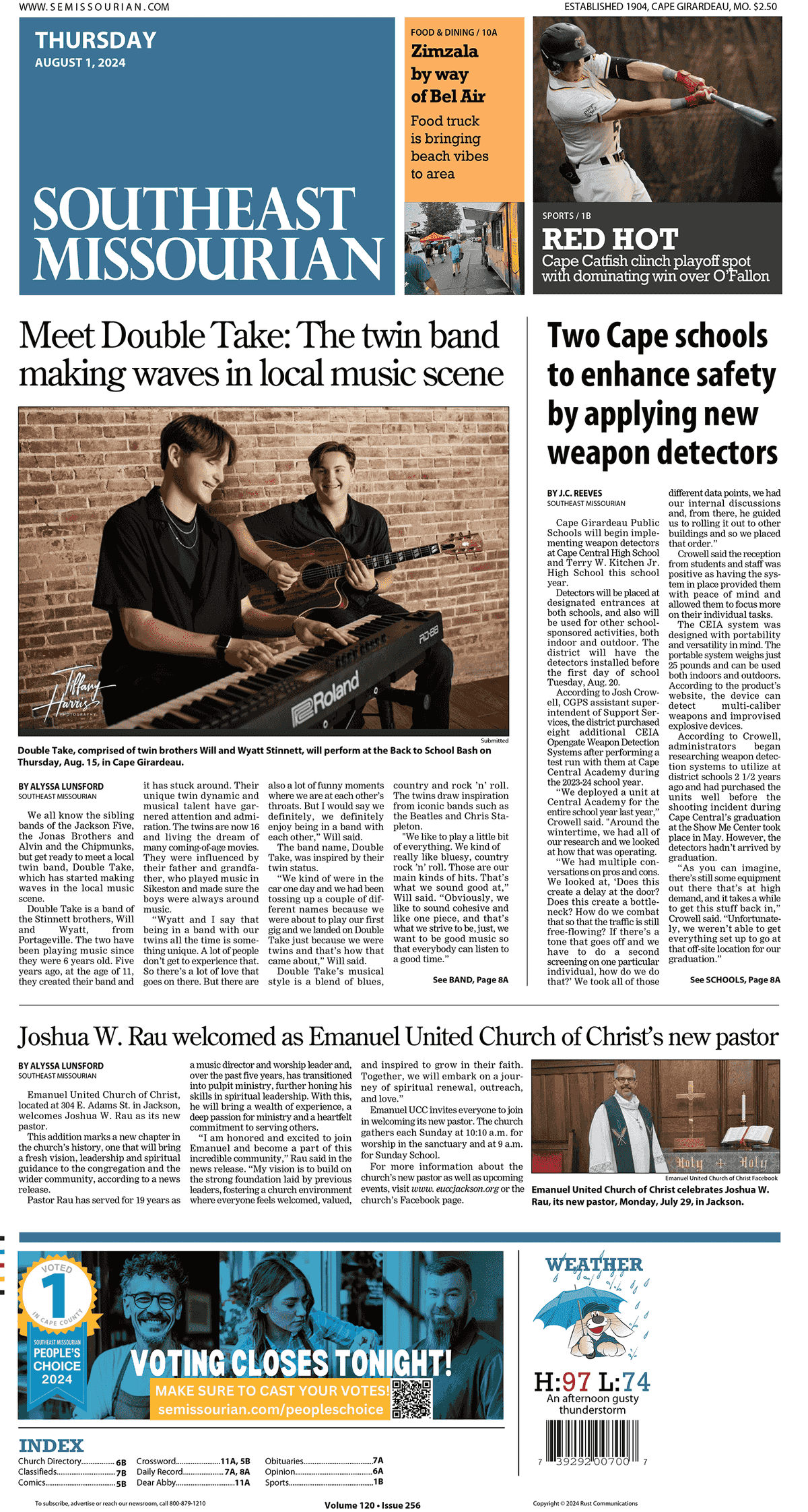 August 1, 2024: E-Edition