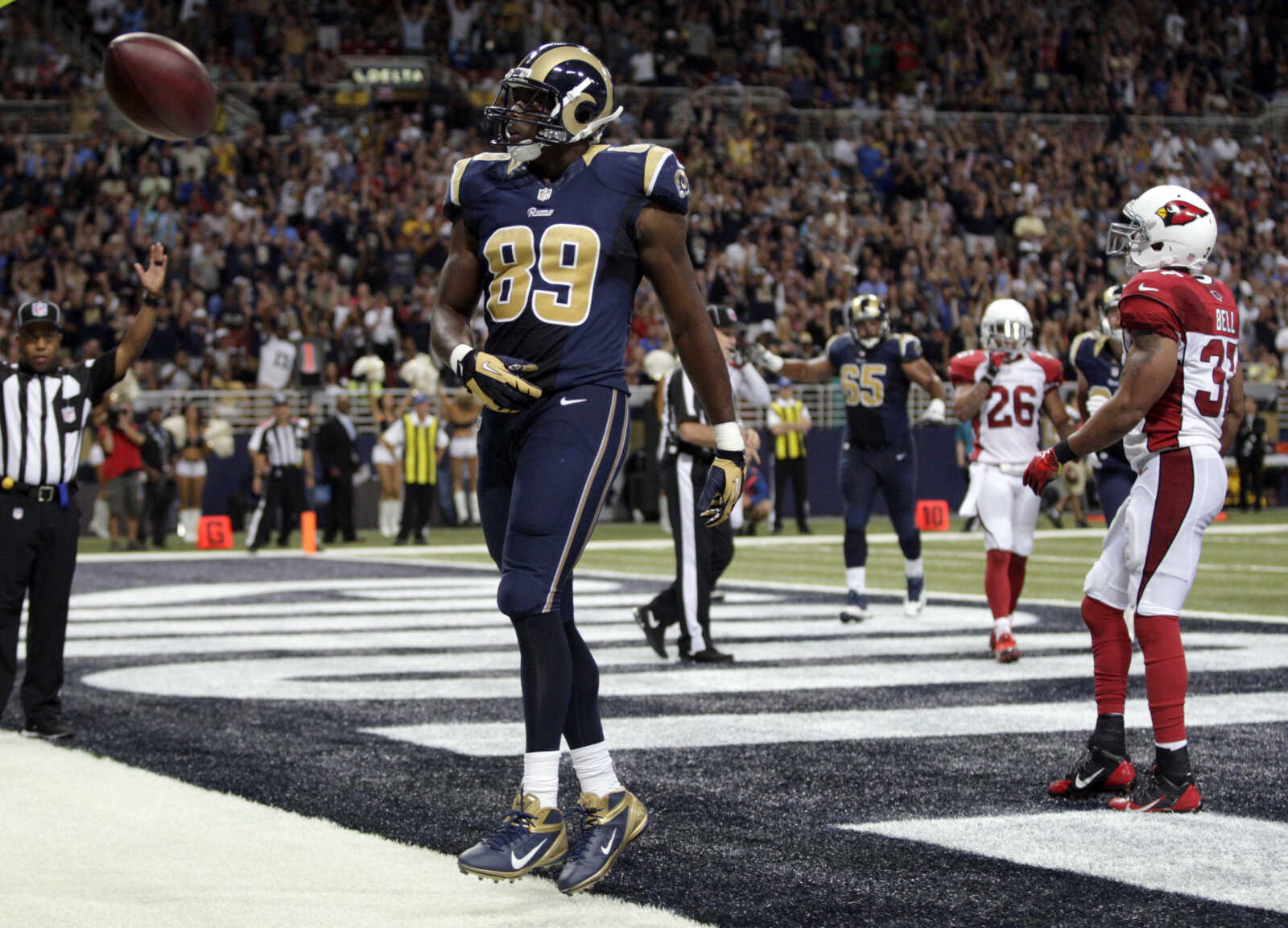 Cook coming off huge debut for Rams