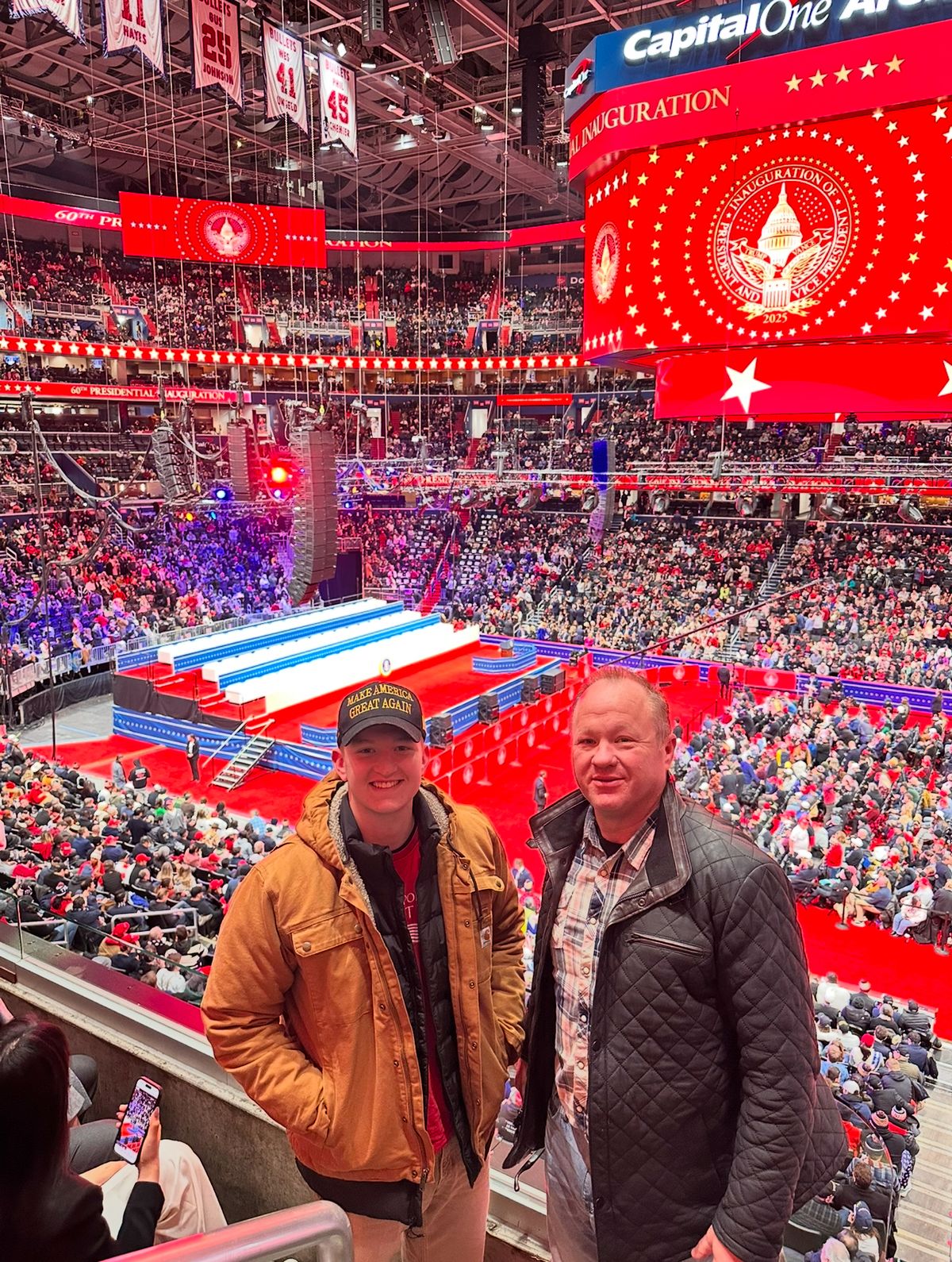 Local pastor, son share unforgettable experience at Trump's inaugurati...