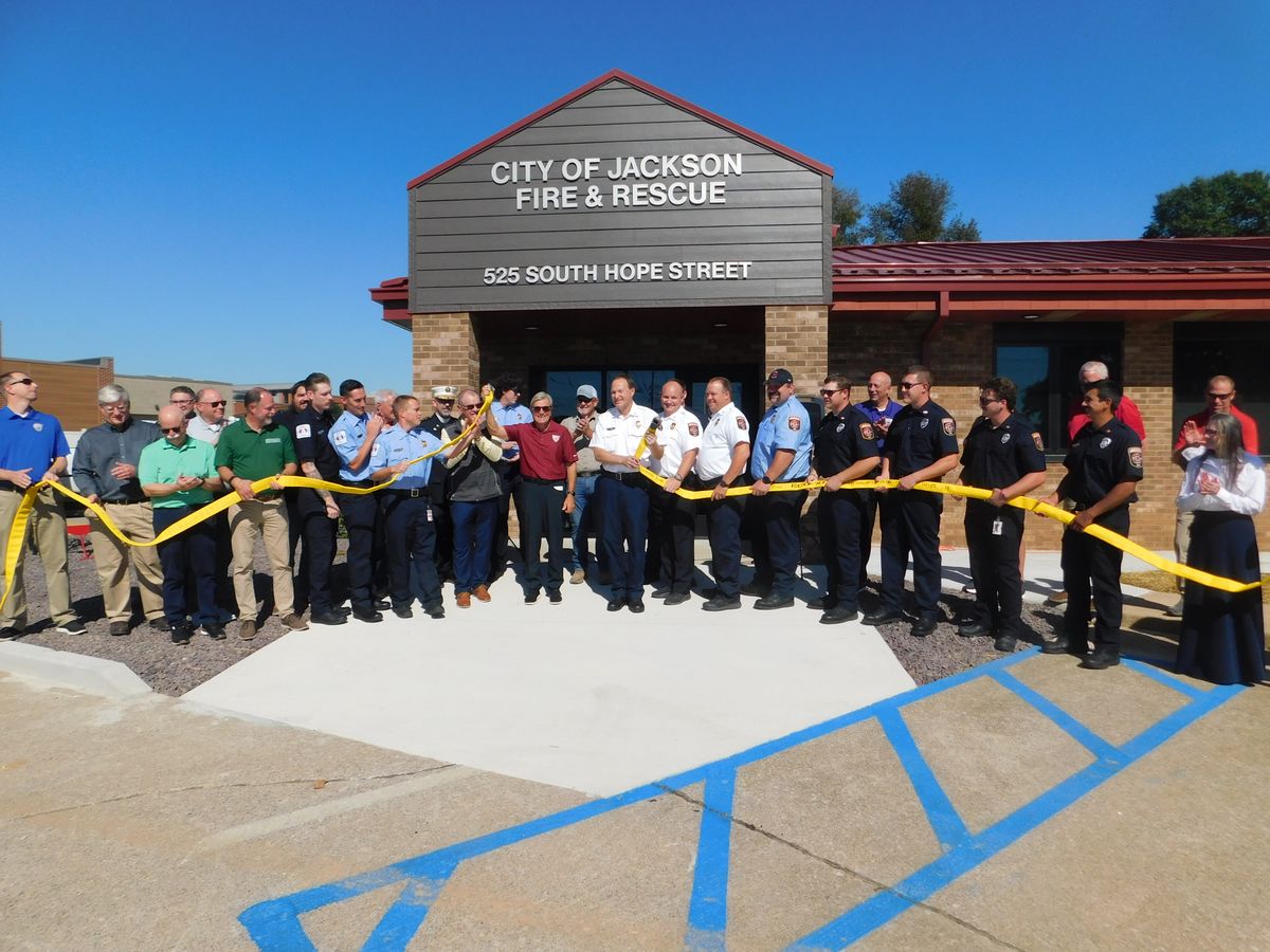 Jackson Fire Rescue showcases renovated fire station