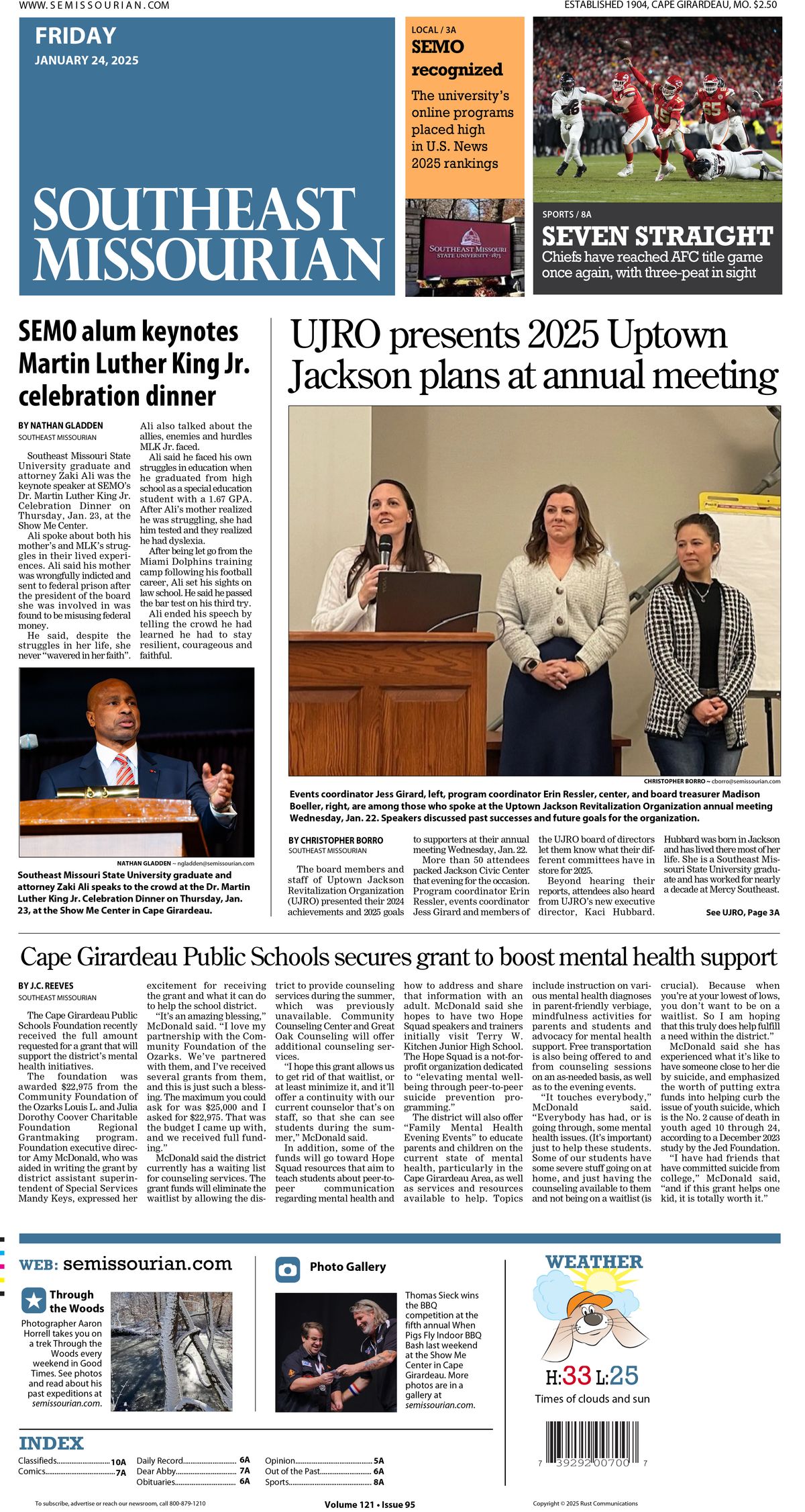 Friday, January 24, 2025: E-Edition