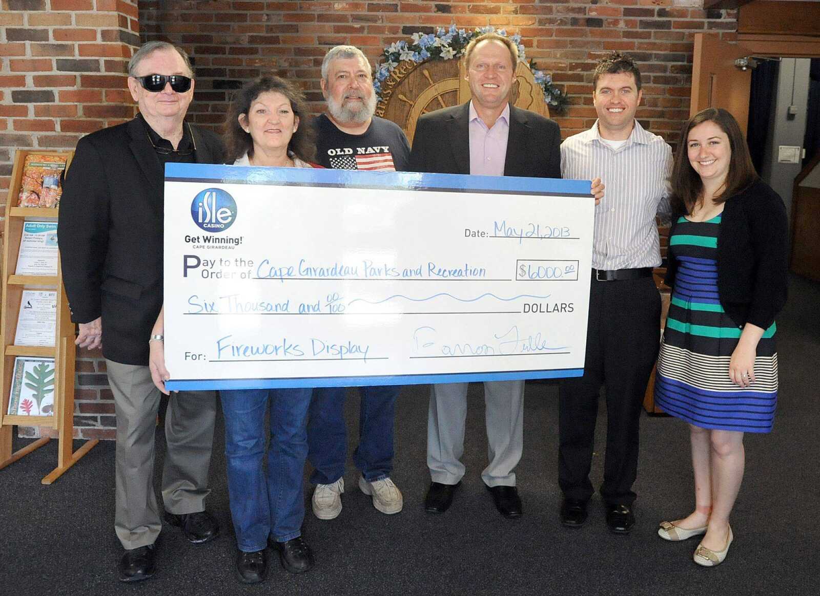 Rust contributes $6,000 for fireworks display