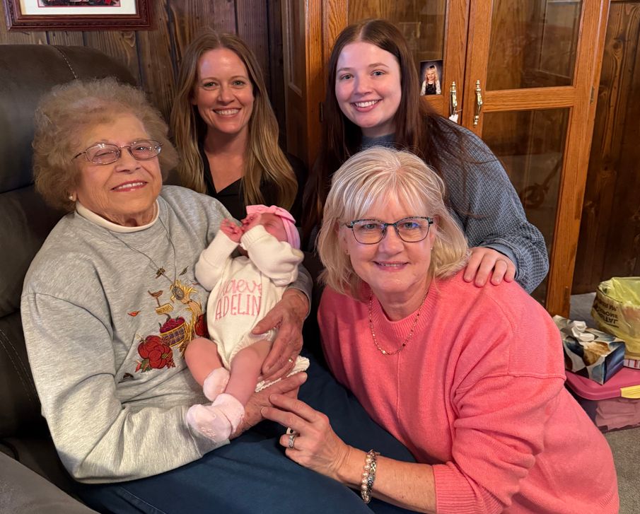 Five generations: Kluesner family