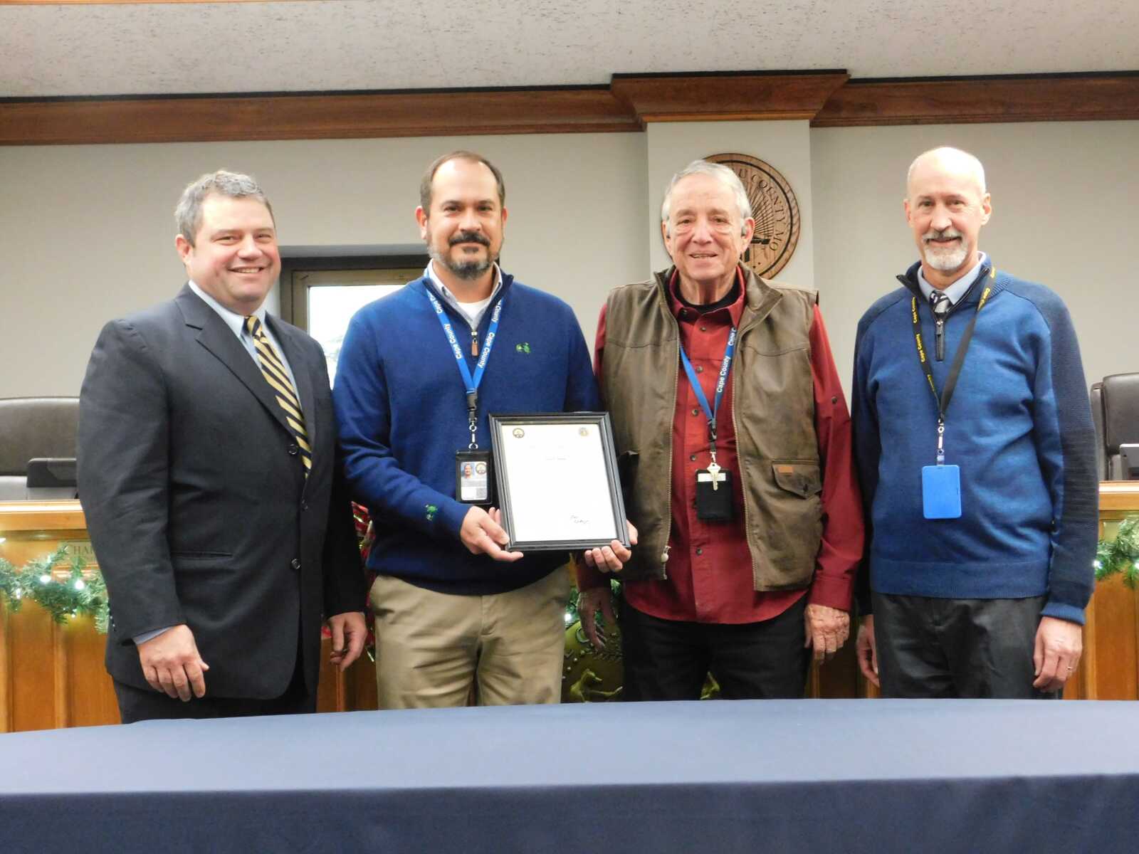 Commissioners honor Cape Girardeau County's chief appraiser for servic...