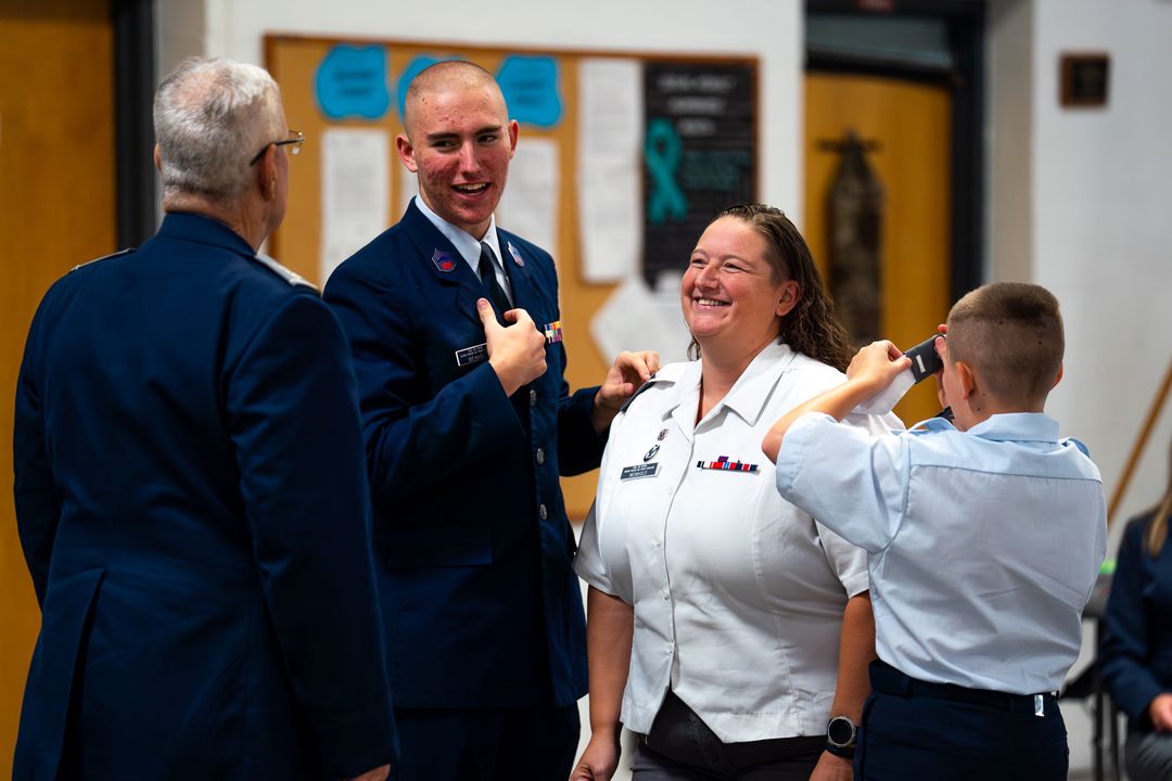 Civil Air Patrol hosts Amelia Earhart award, change of comma...