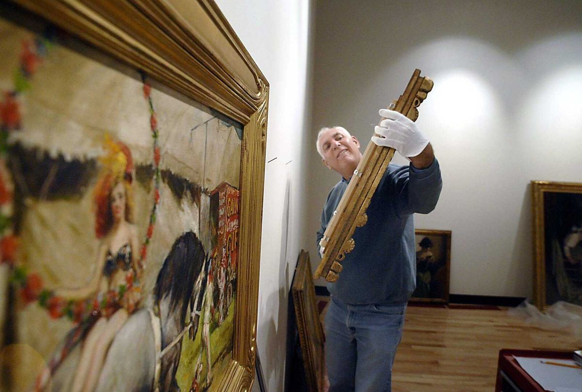 Debut display for River Campus' Crisp Museum