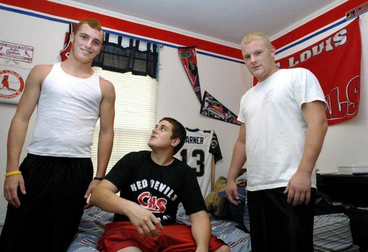 Chaffee twins welcome classmate to family huddle