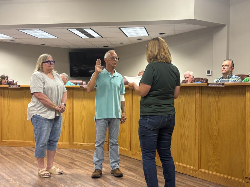 Brashear sworn in as mayor of Scott City