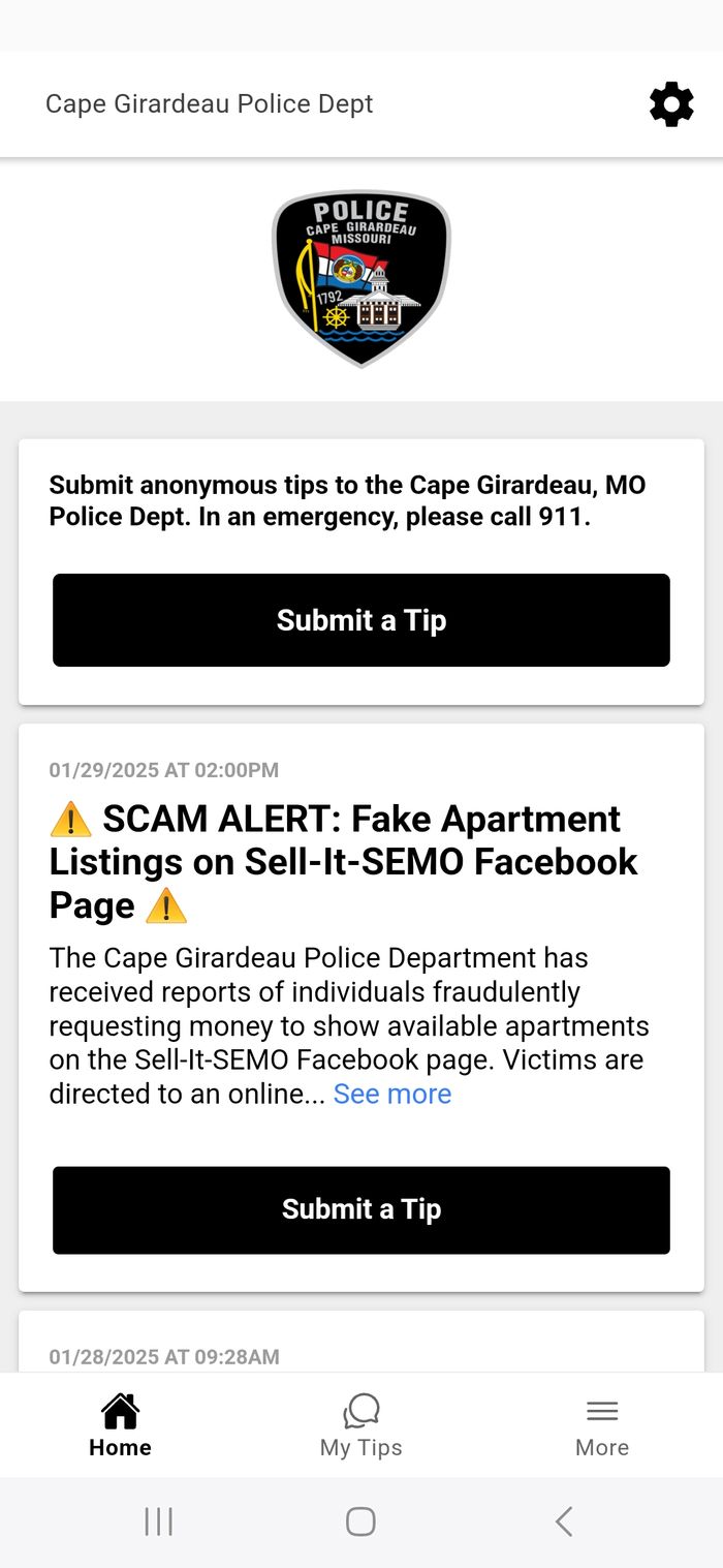 Cape Police Department updating new push-alert notification system, ro... Cape Police Department updating new push-alert notification system, ro...