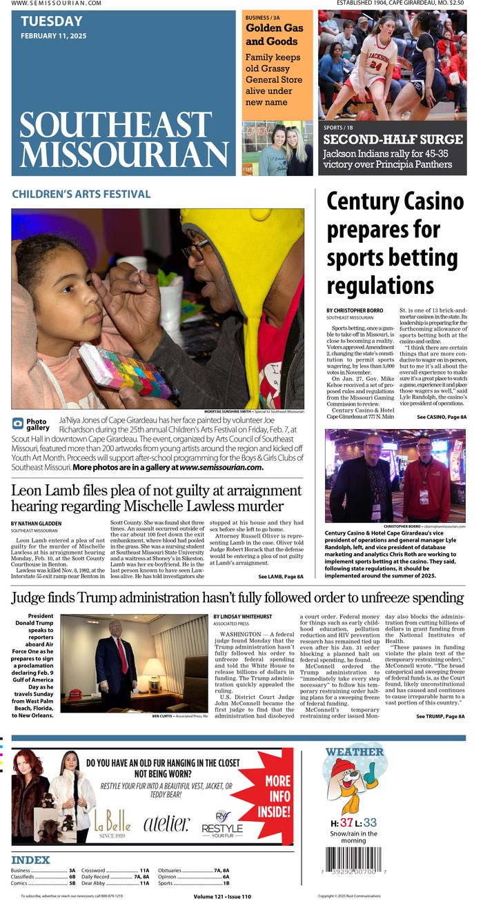 Wednesday, September 25, 2024: E-Edition