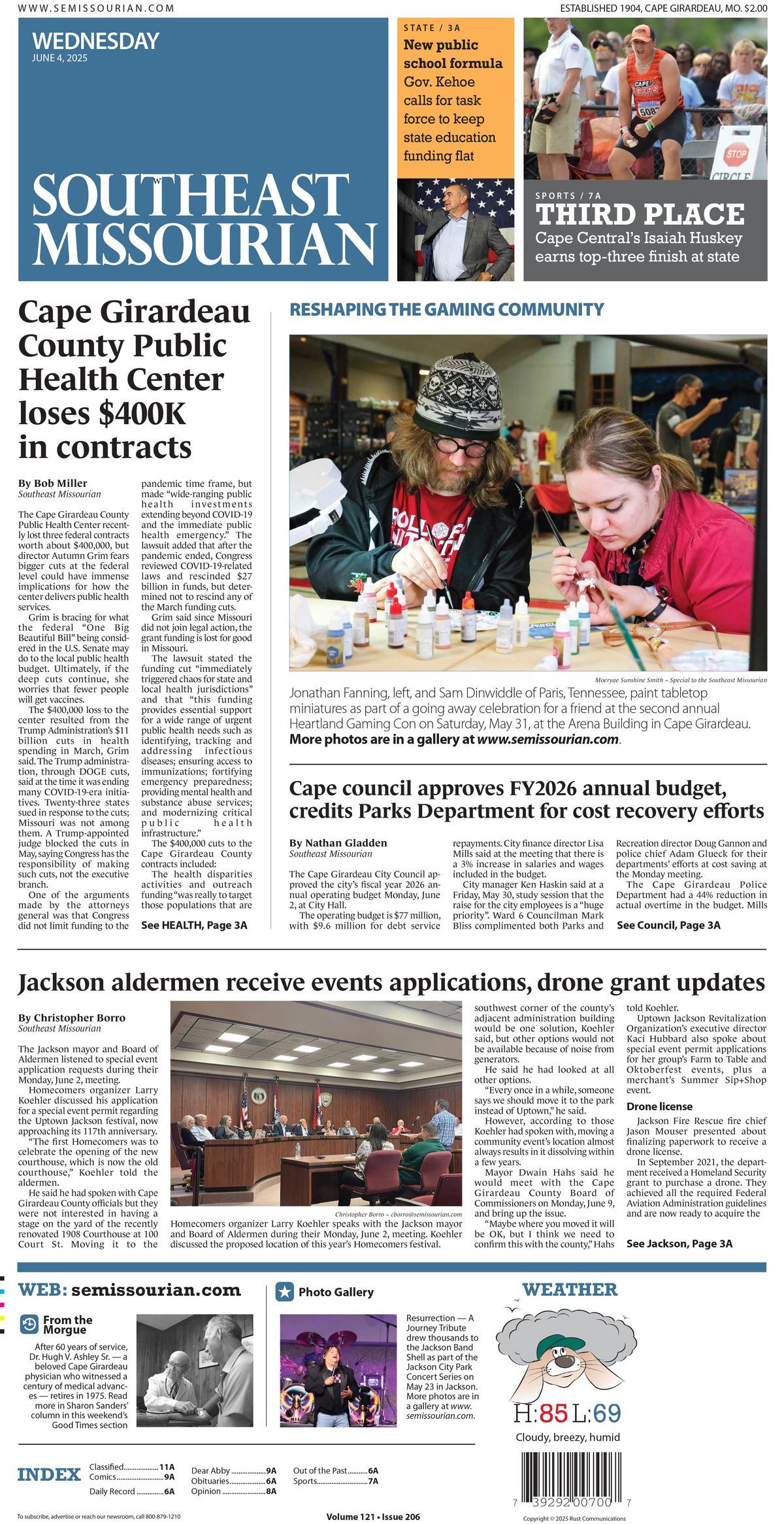 Wednesday, June 4, 2025: E-Edition