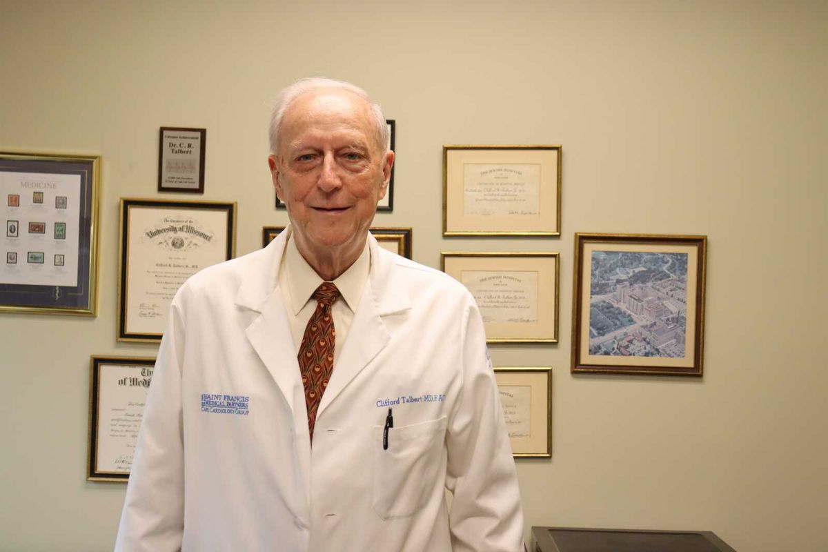 Talbert to retire after 57 years of cardiology work at Saint Francis