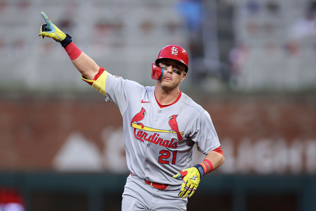 Nolan Gorman delivers key hit as Cardinals pull away from Braves 10-4