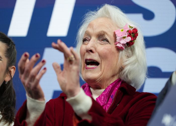 Tenley Albright, 90, takes in Olympic figure skating 70 years after wi...