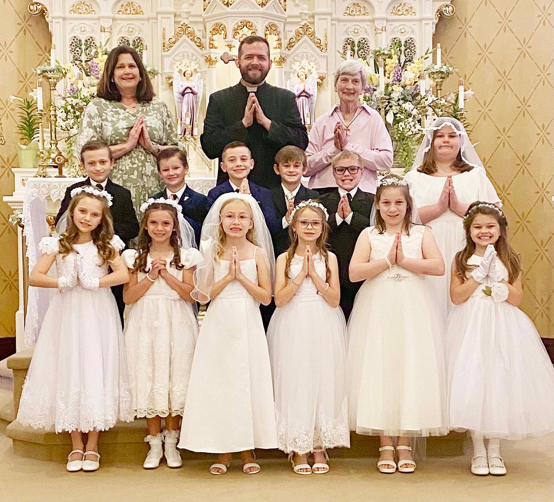 Submitted: First Holy Communion Celebrated at Guardian Angel Church