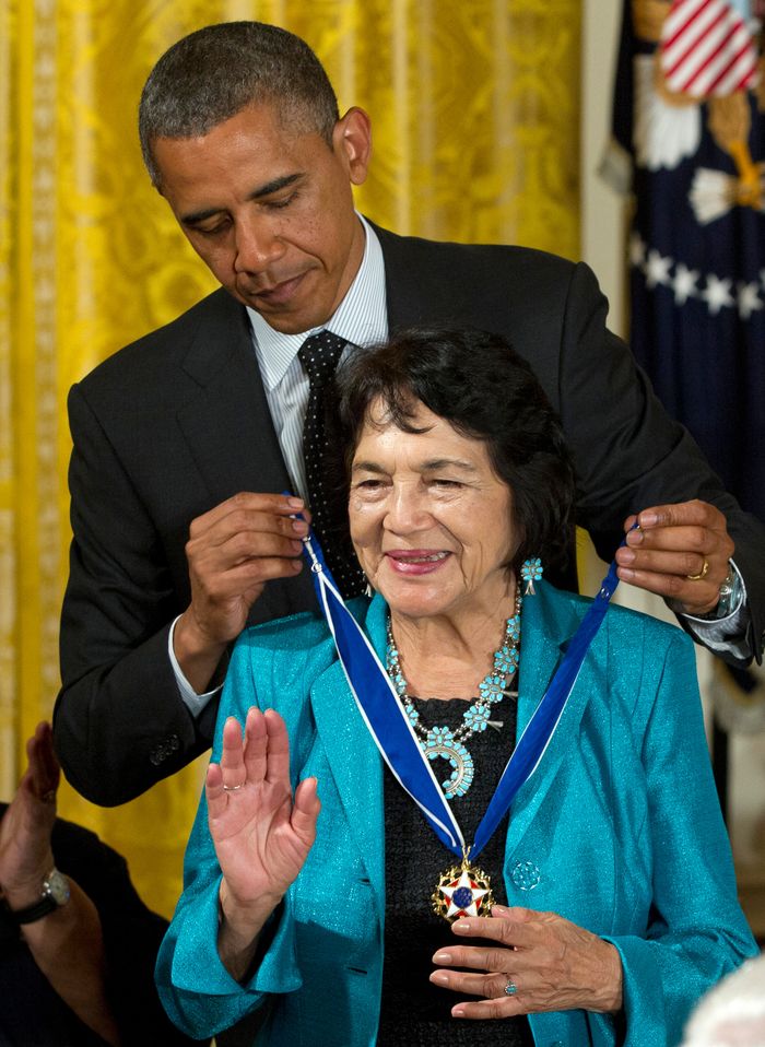 Dolores Huerta ends her silence, champions decades of advocacy for mar...