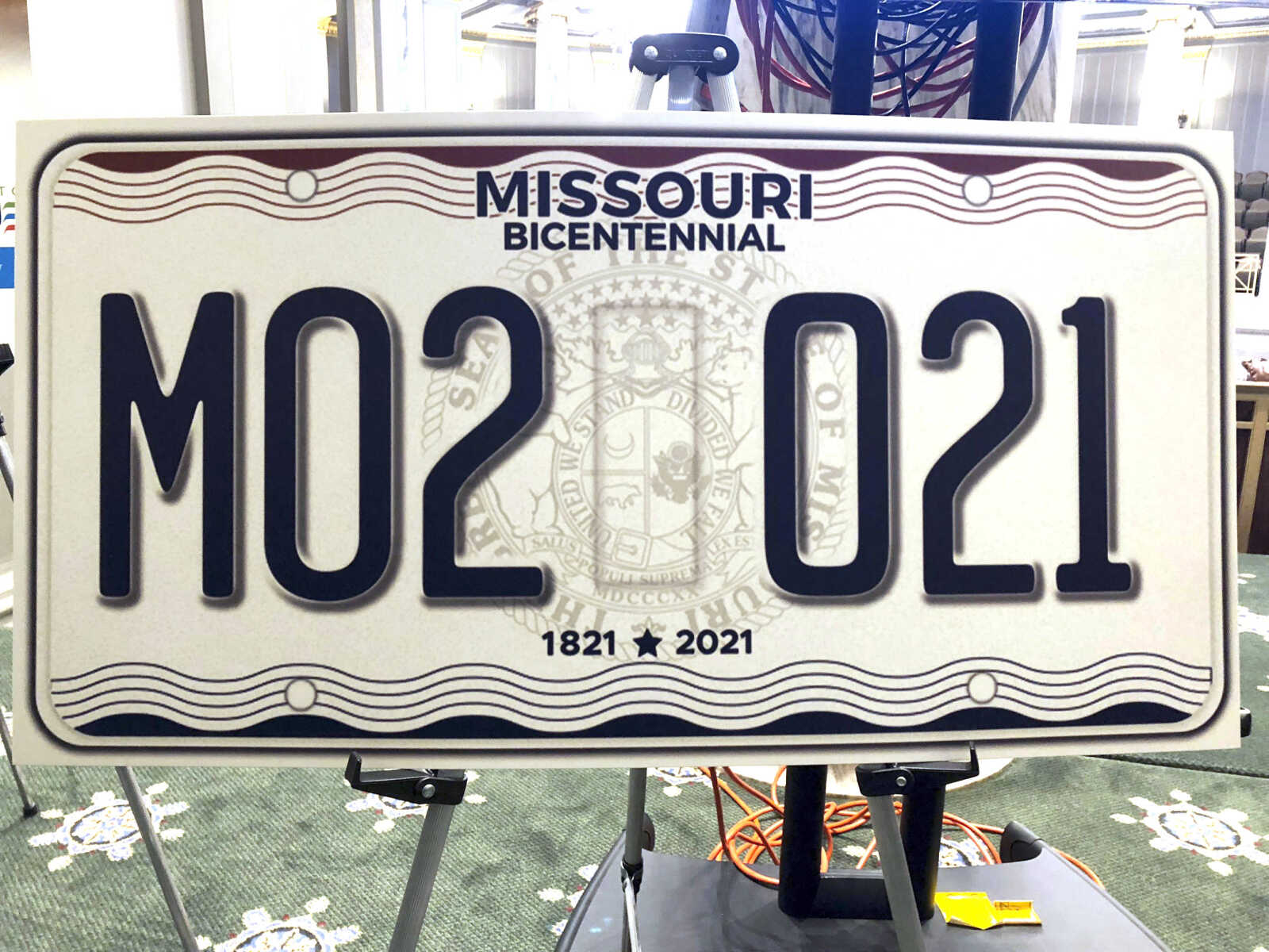 Missouri releases new bicentennial vehicle license plates