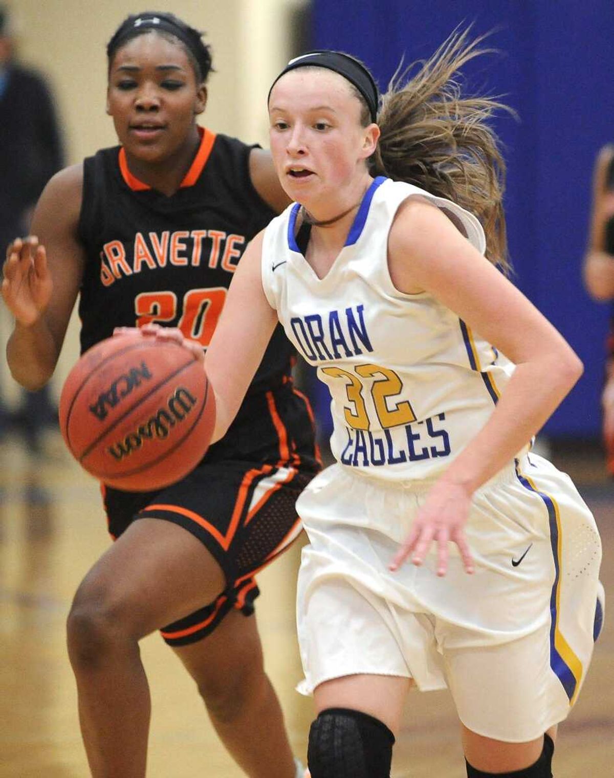 Oran girls basketball team topples Scott County Central, mov...