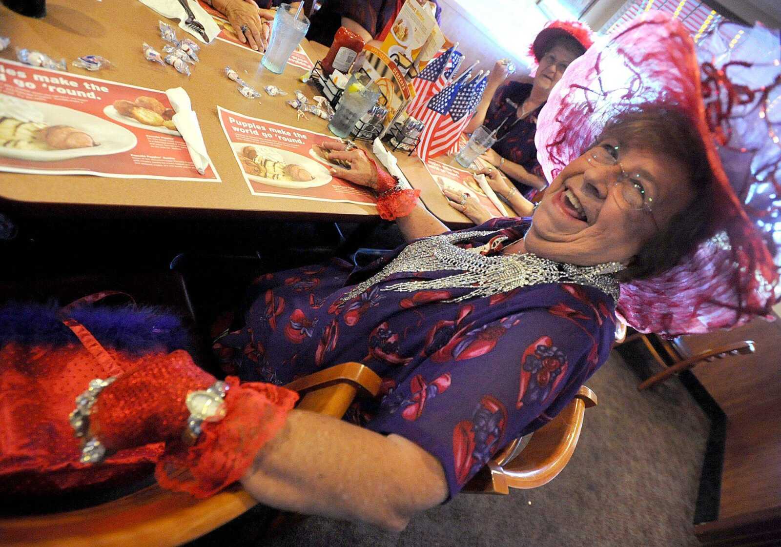 The Red Hat Society is a way of life for members of all ages