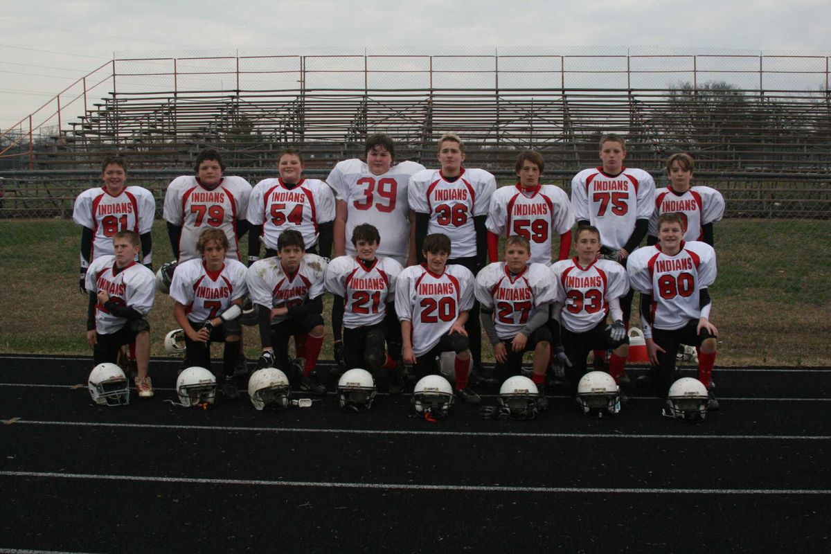 Sixth Grade Jr. Indians Finish Undefeated Season
