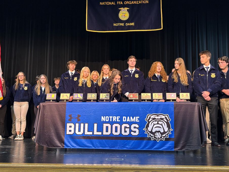 Students build legacy as Notre Dame celebrates FFA charter