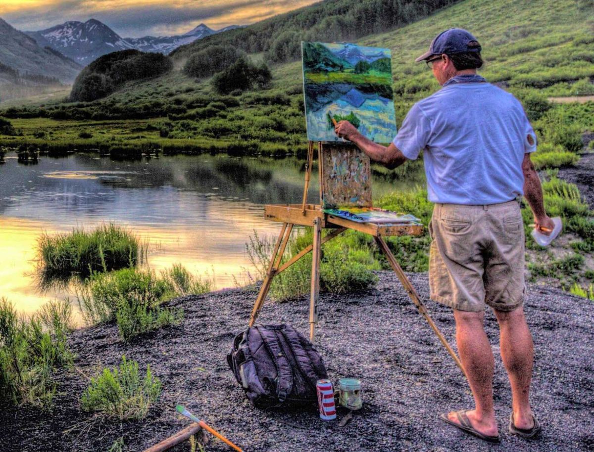 Artist Don Sahli reflects on his work, exhibit at Crisp Museum