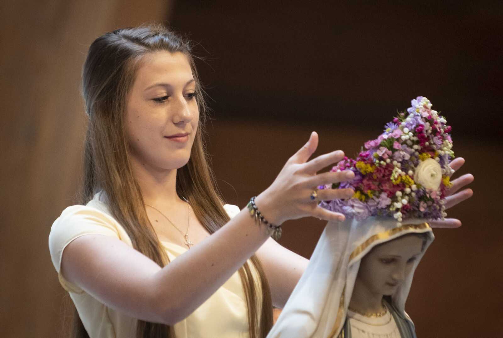 Catholics hold annual May Procession to honor Mary, mother of Jesus, i...