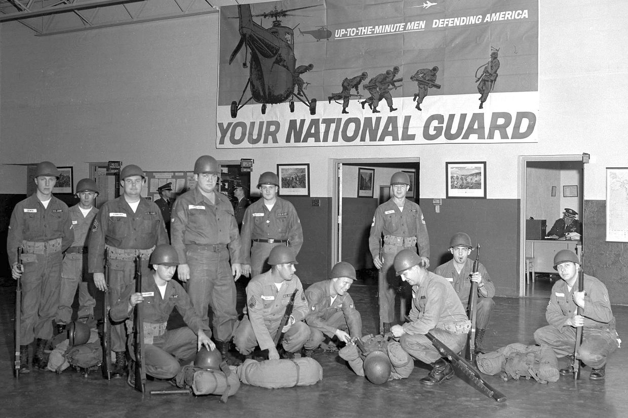 A Look Back: National Guardsmen in 1960