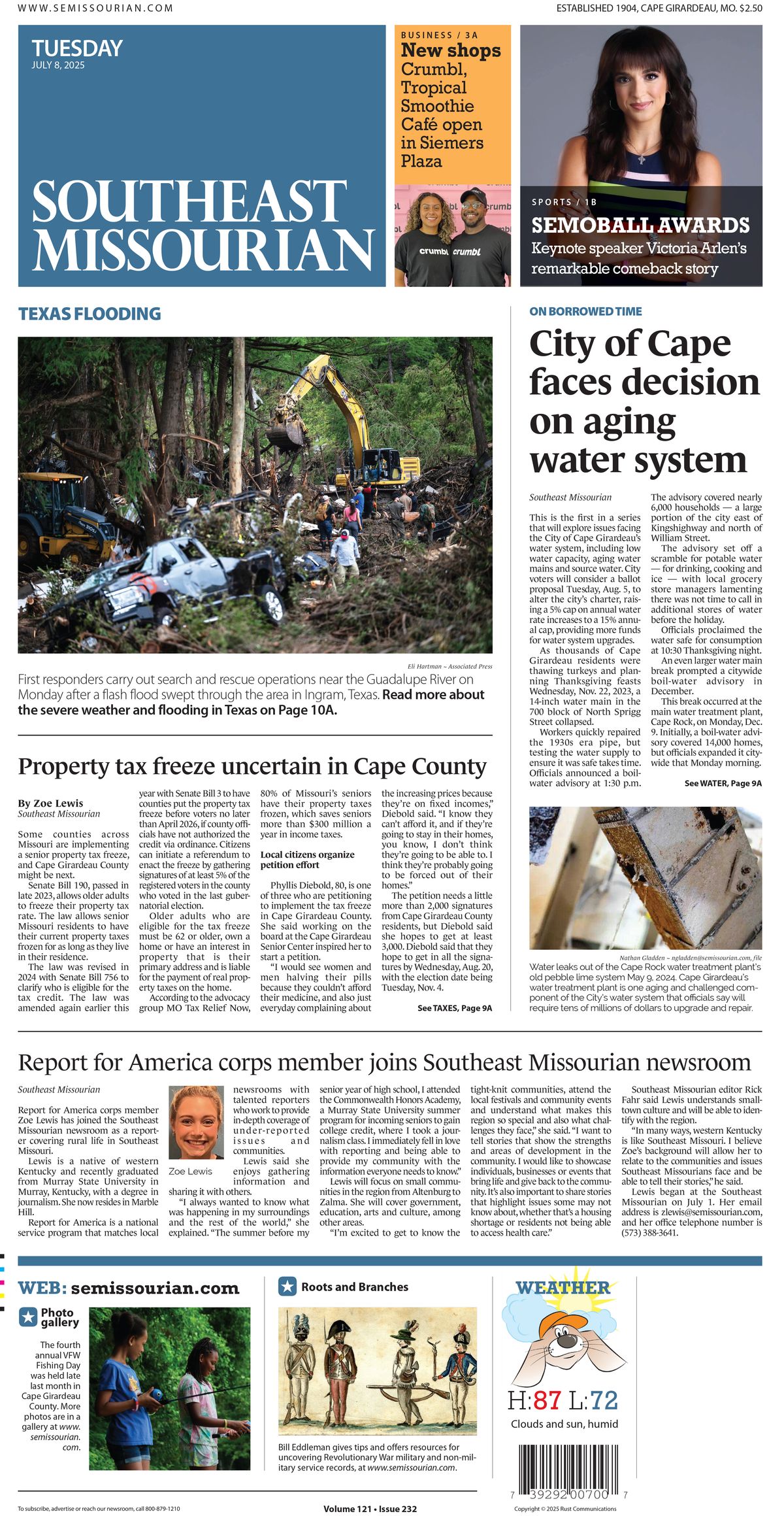 Tuesday, July 8, 2025: E-Edition