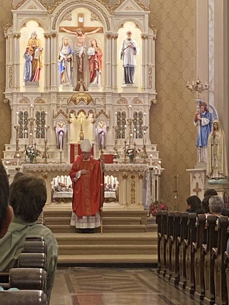 Confirmation at Guardian Angel Parish