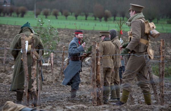 World War I's Christmas Truce: When fighting paused for the holiday