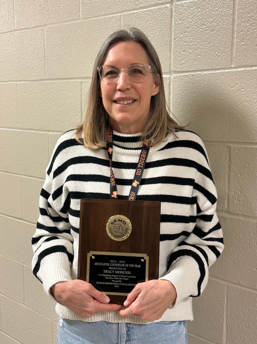 Cape Central Academy's Tracy Merickel honored as Multi-Level Counselor...