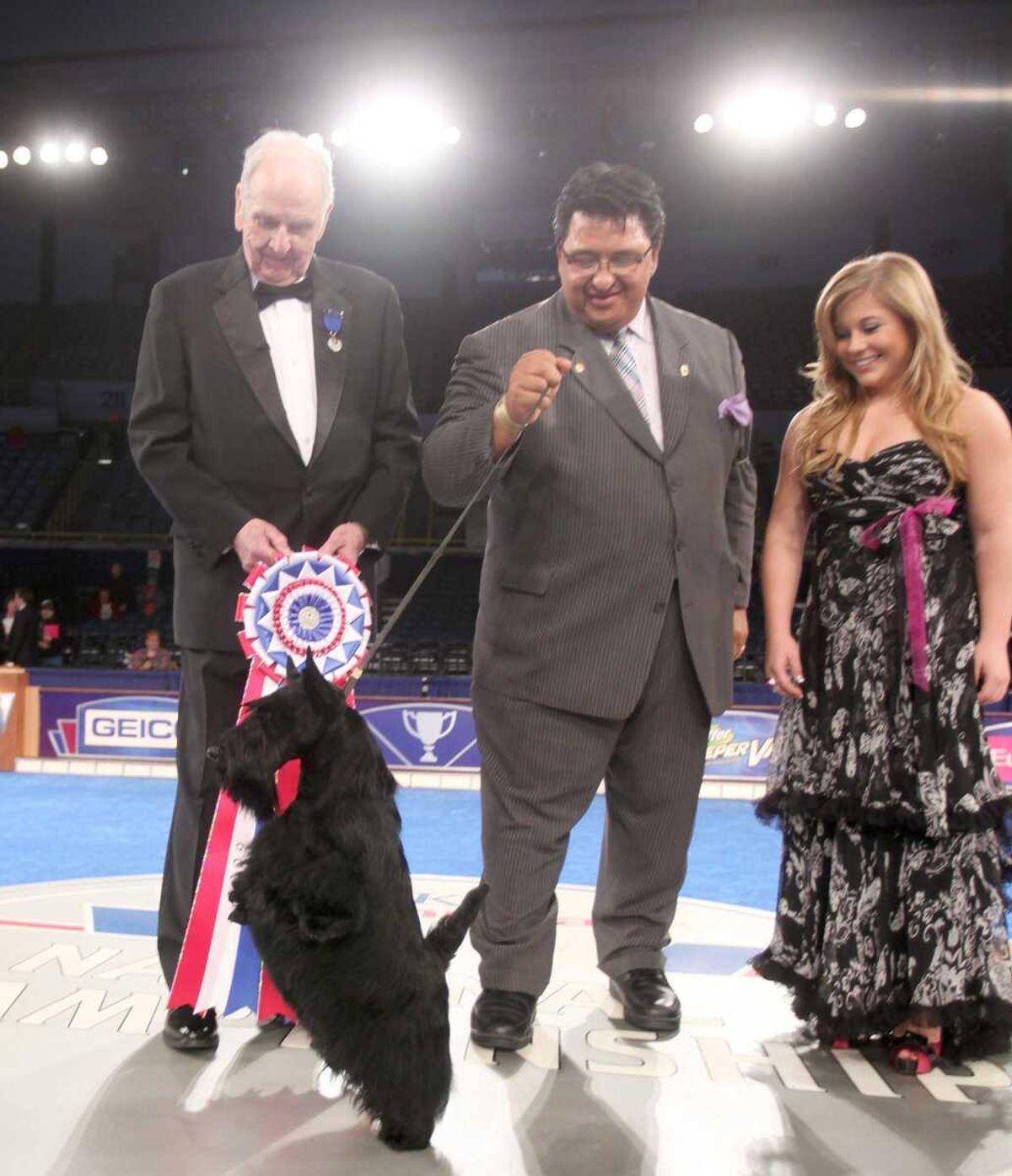 Scottie is Westminster's hot dog
