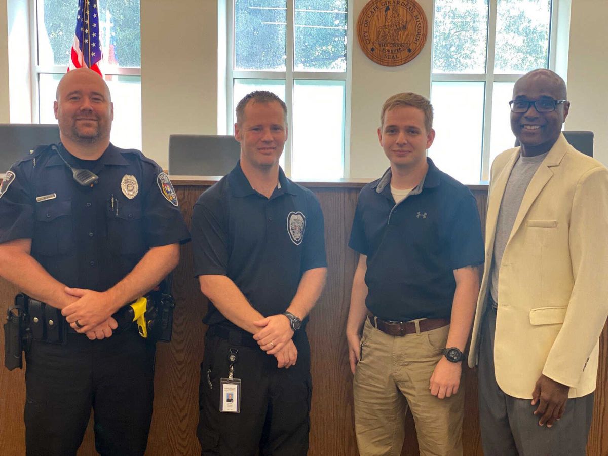 Cape Police Department swears in 3 officers