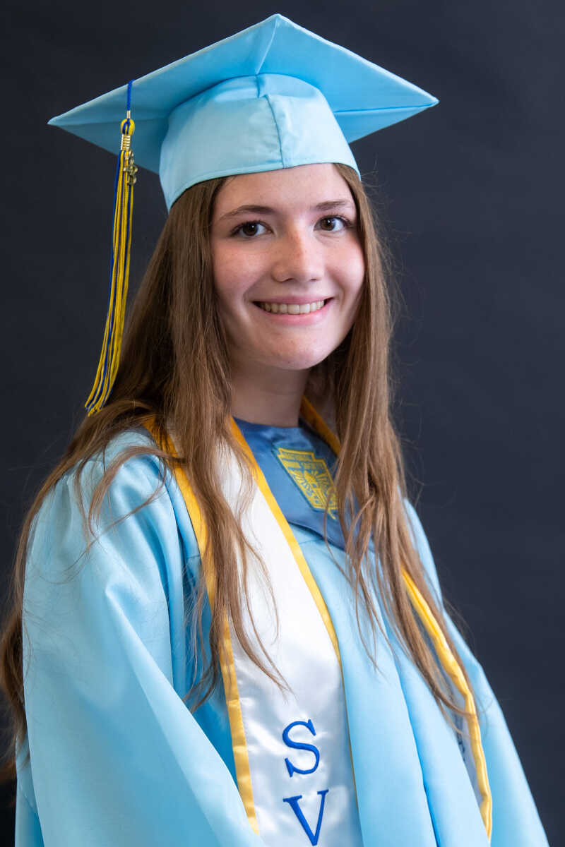 2023 St. Vincent High School valedictorian Gracie McKinney