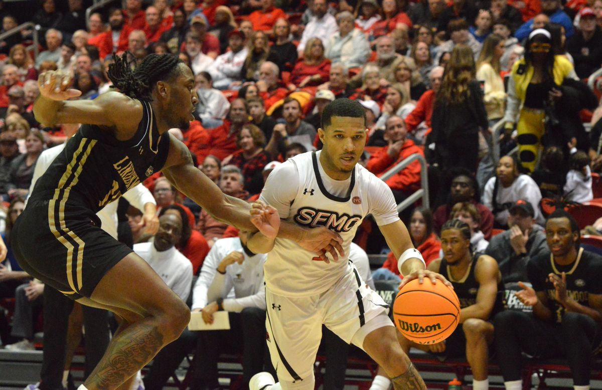 All gas no brakes: Redhawks MBB outlasts Lindenwood 74-58 to win 9th s...