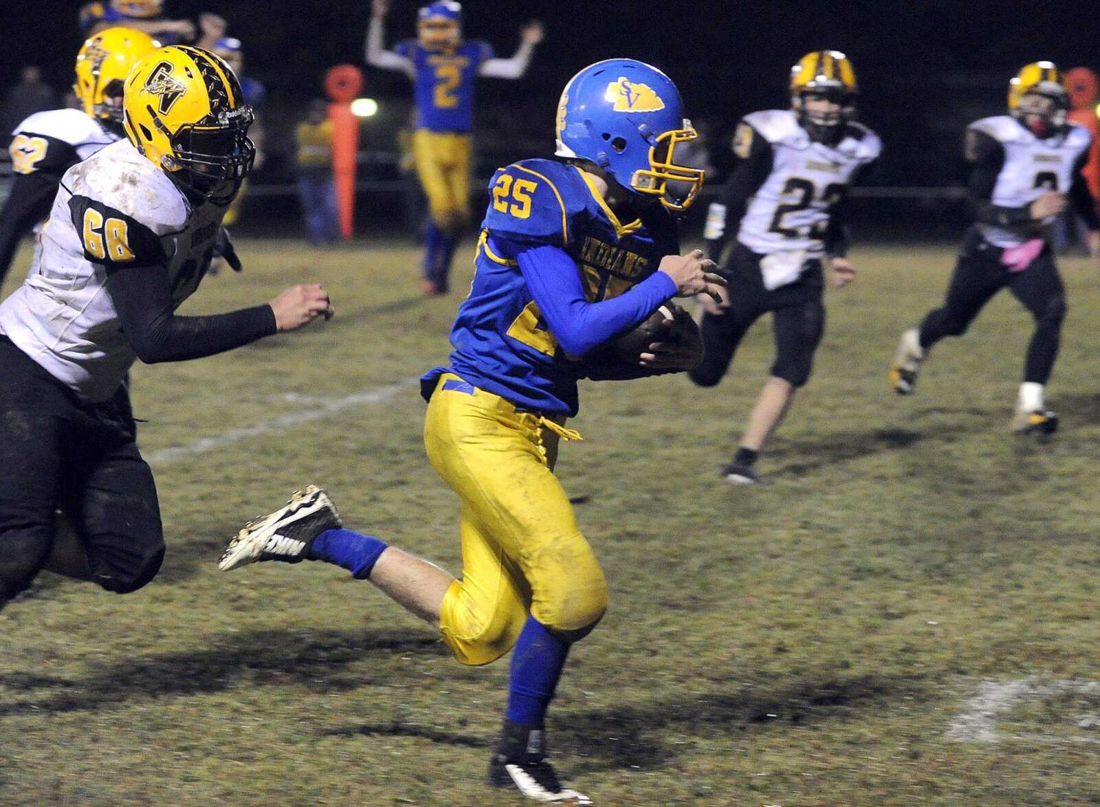 St. Vincent football team beats Grandview for second win