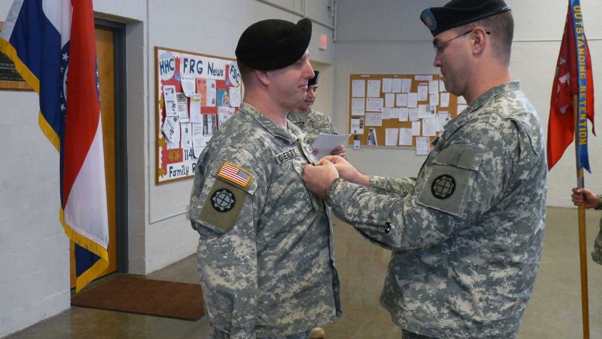 Missouri National Guard's Roberts earns promotion