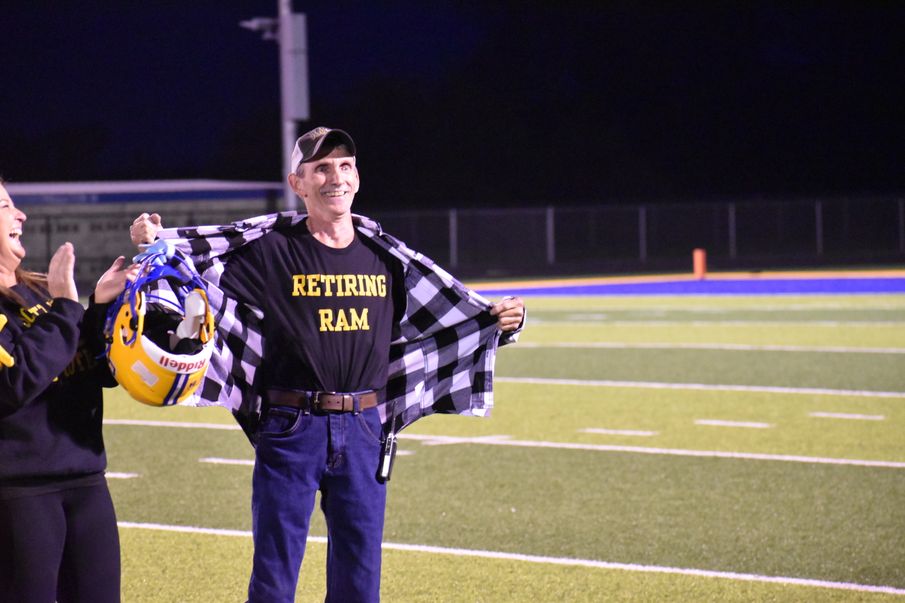 'Retiring Ram': Scott City honors longtime school custodian ...