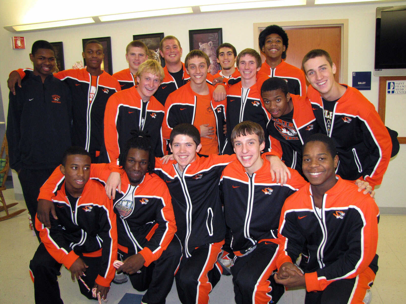 Cape Tigers Give to Kids at Saint Francis
