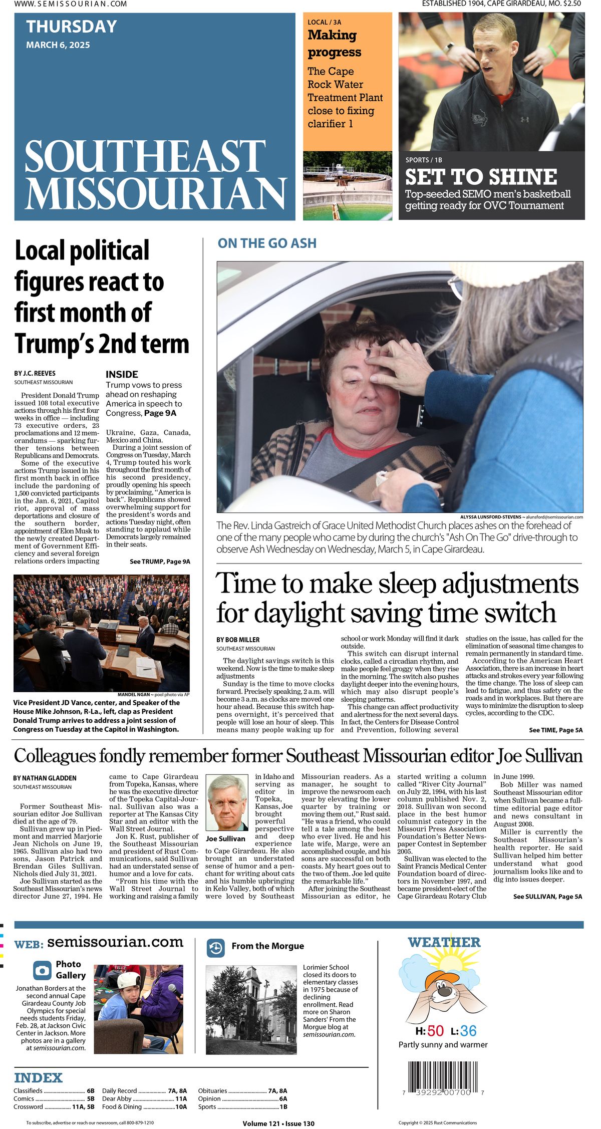 Thursday, March 6, 2025: E-Edition