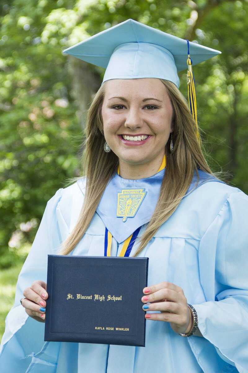 Kayla Winkler: St. Vincent High School valedictorian