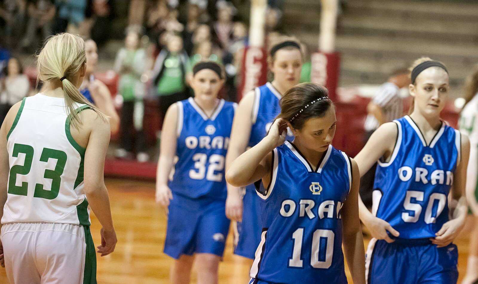 Oran girls basketball team closes memorable year with loss to New Have...