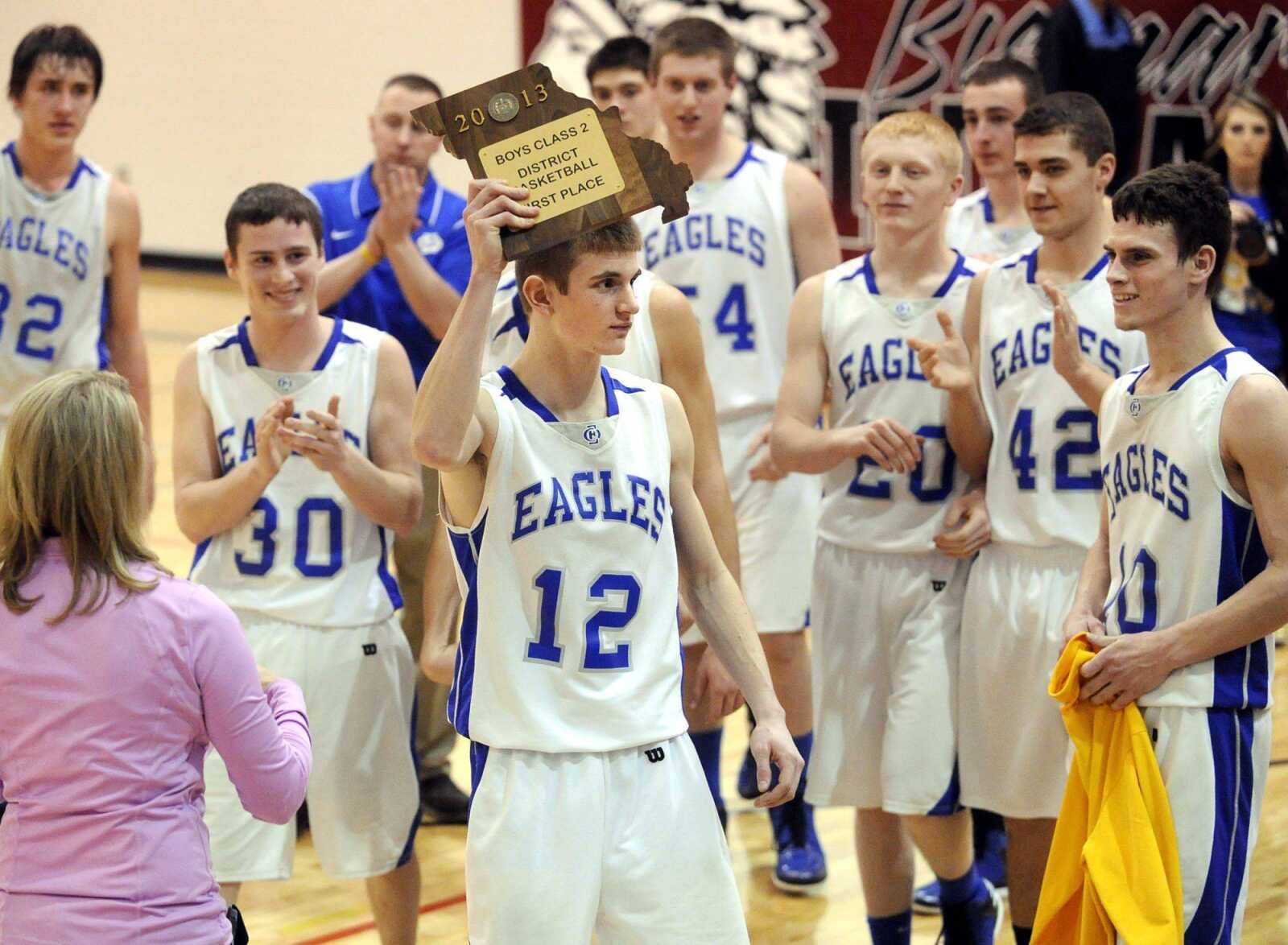 Oran boys basketball team continues to be Advance's district nemesis