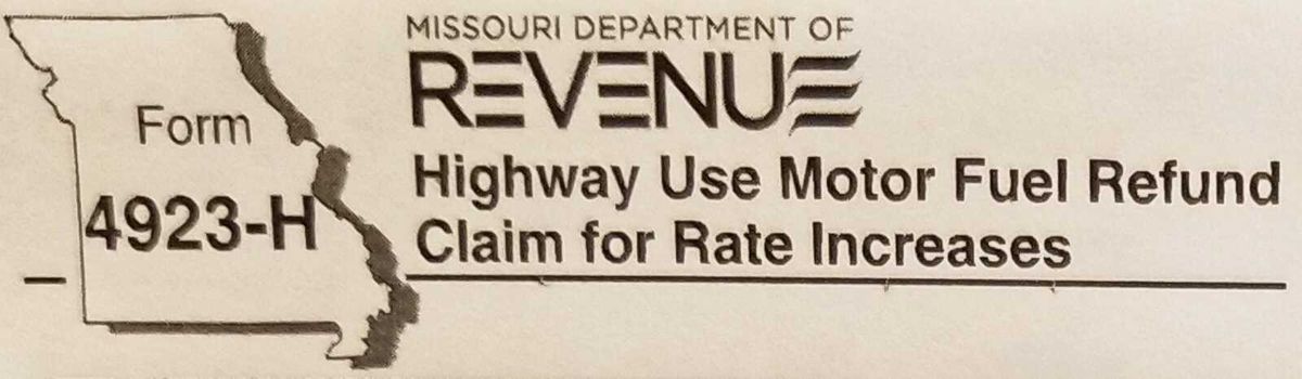 Online gas tax refund claim form now available