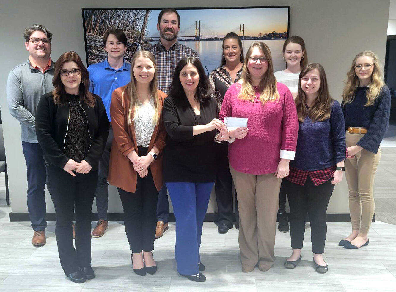 Foster Adopt Connect receives $5,000 from MRV Banks for Office Chair G...