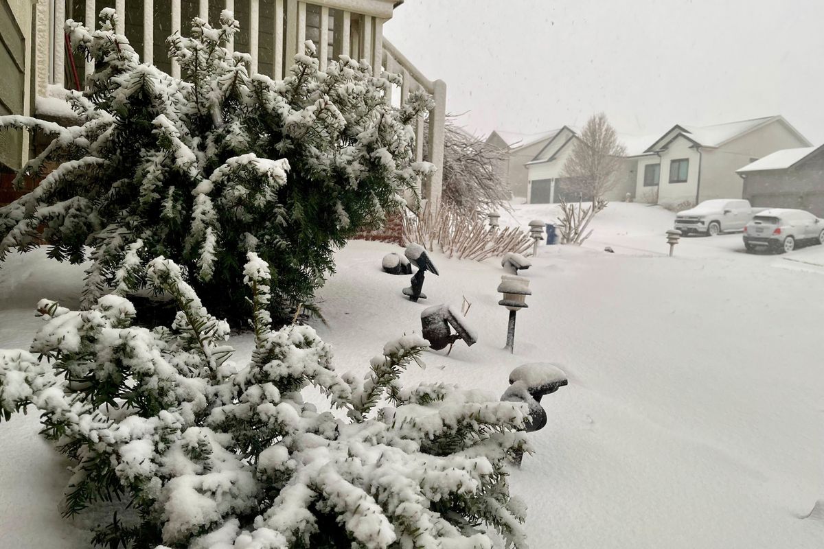 Blizzard conditions hit the Midwest while wildfires and tornadoes thre...