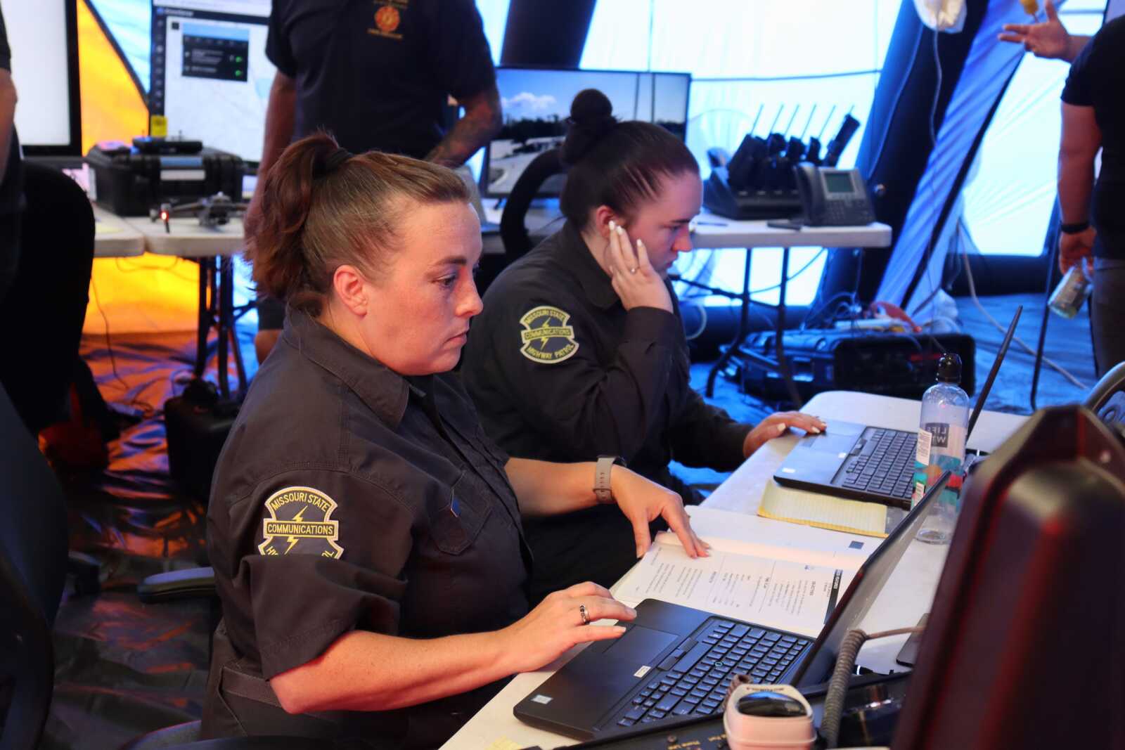 Public safety officials practice emergency preparedness